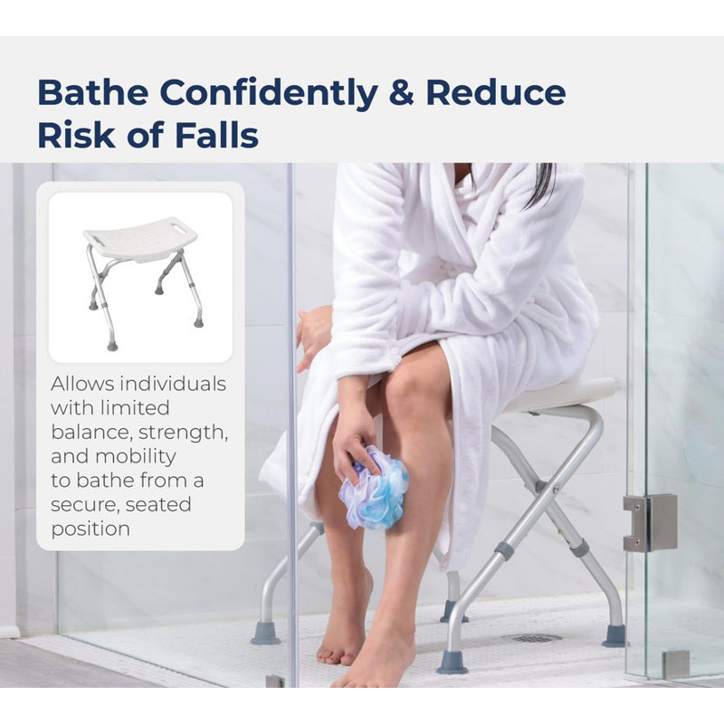 Symple Stuff Drive Medical Handicap Bathroom Bench | Wayfair