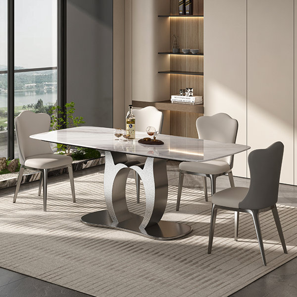 Wrought Studio Jahmarcus 5 - Piece Pedestal Dining Set - Wayfair Canada