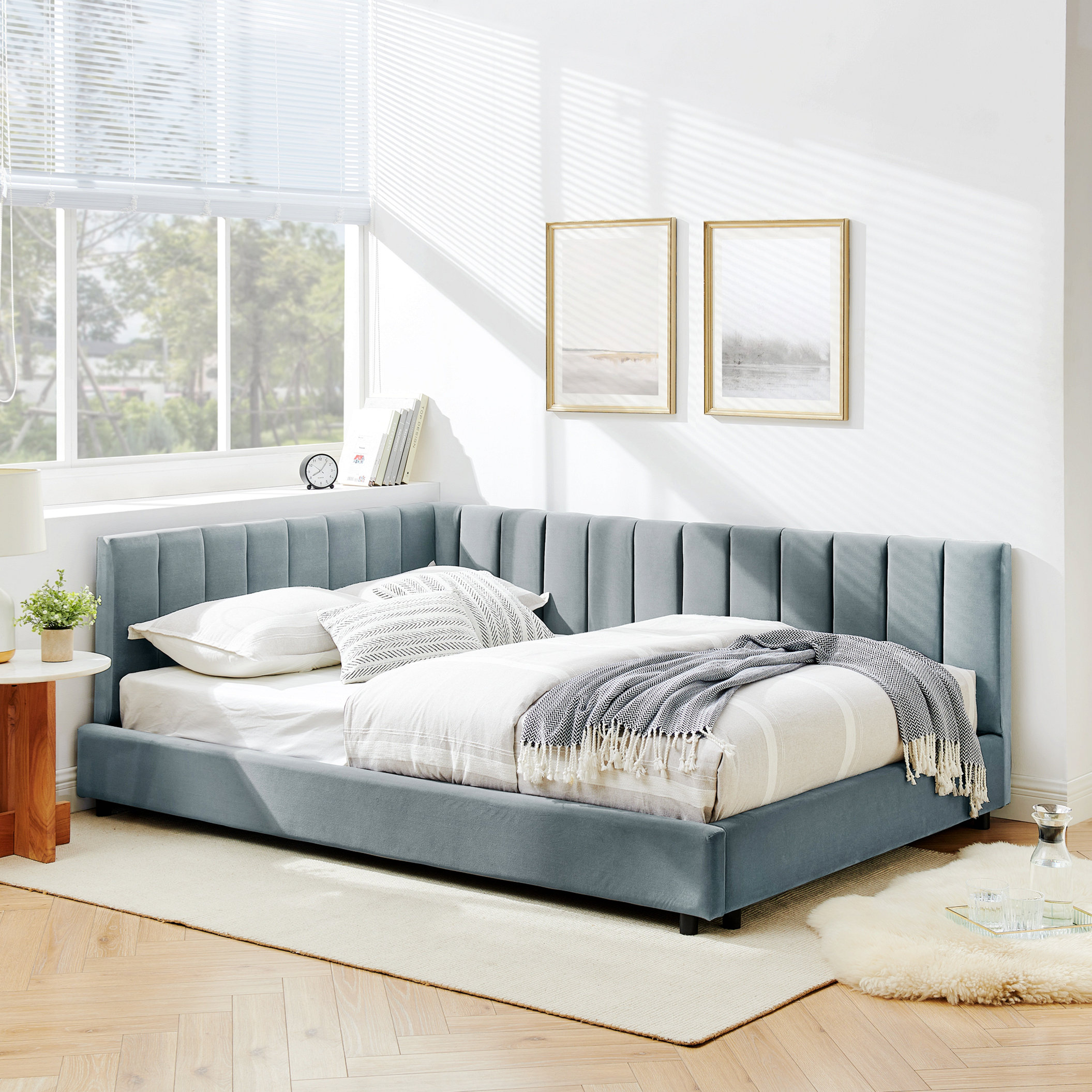 Ebern Designs Luxury Sleeper Sofa Bed with Soft Cushion - Ultimate ...