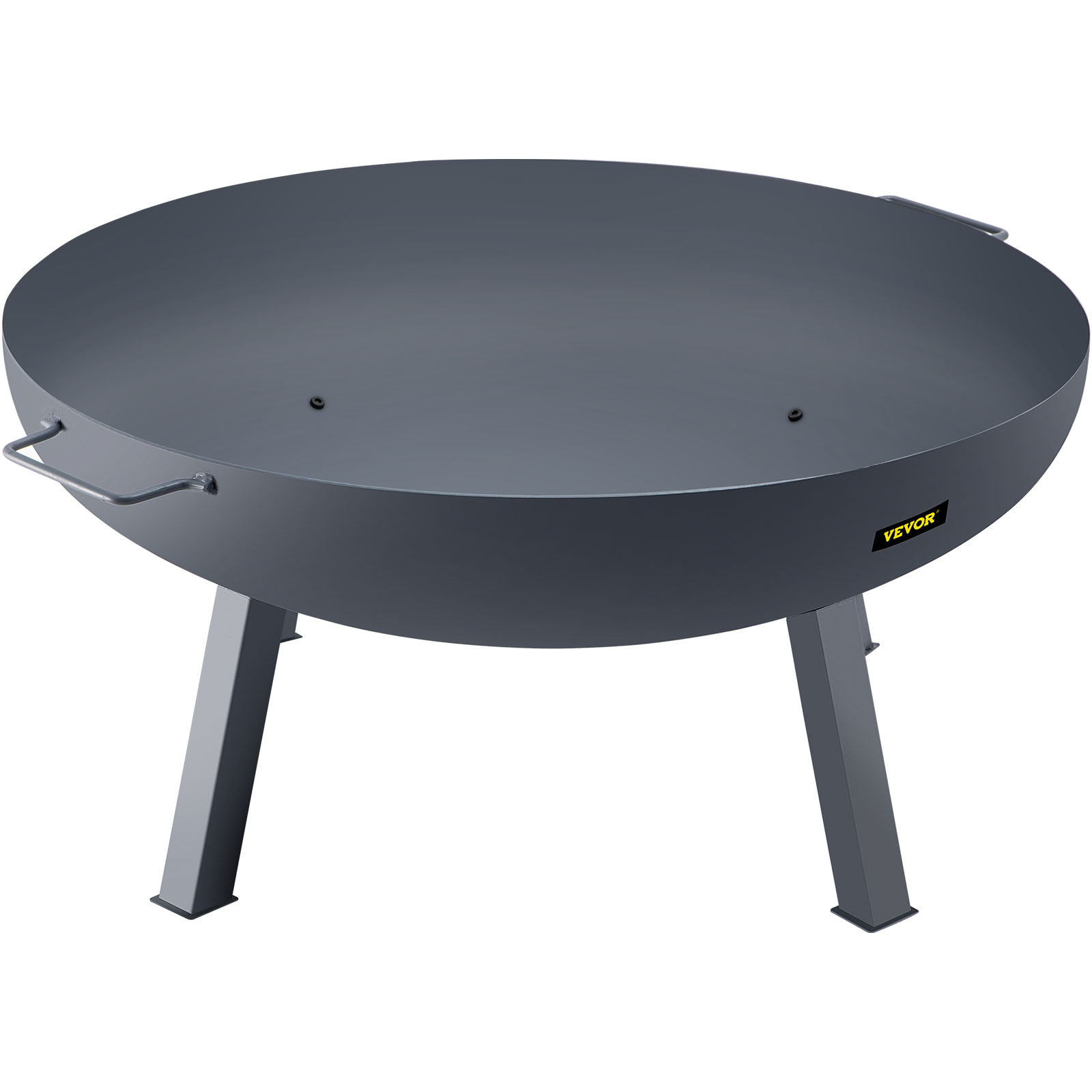 VEVOR 34 inch Round Fire Pit Bowl in Black Color - Wayfair Canada