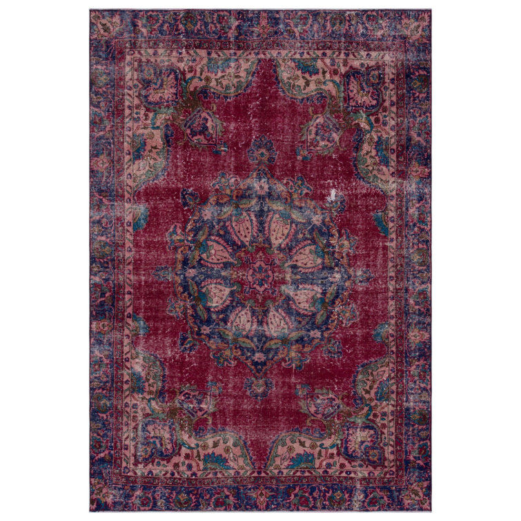 Latitude Vive Round Grunin Hand Knotted Area Rug | Wayfair.co.uk
