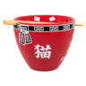 Trinx Bowl Bop Keep Calm And Ramen On Japanese Dinner Set | 16-ounce ...