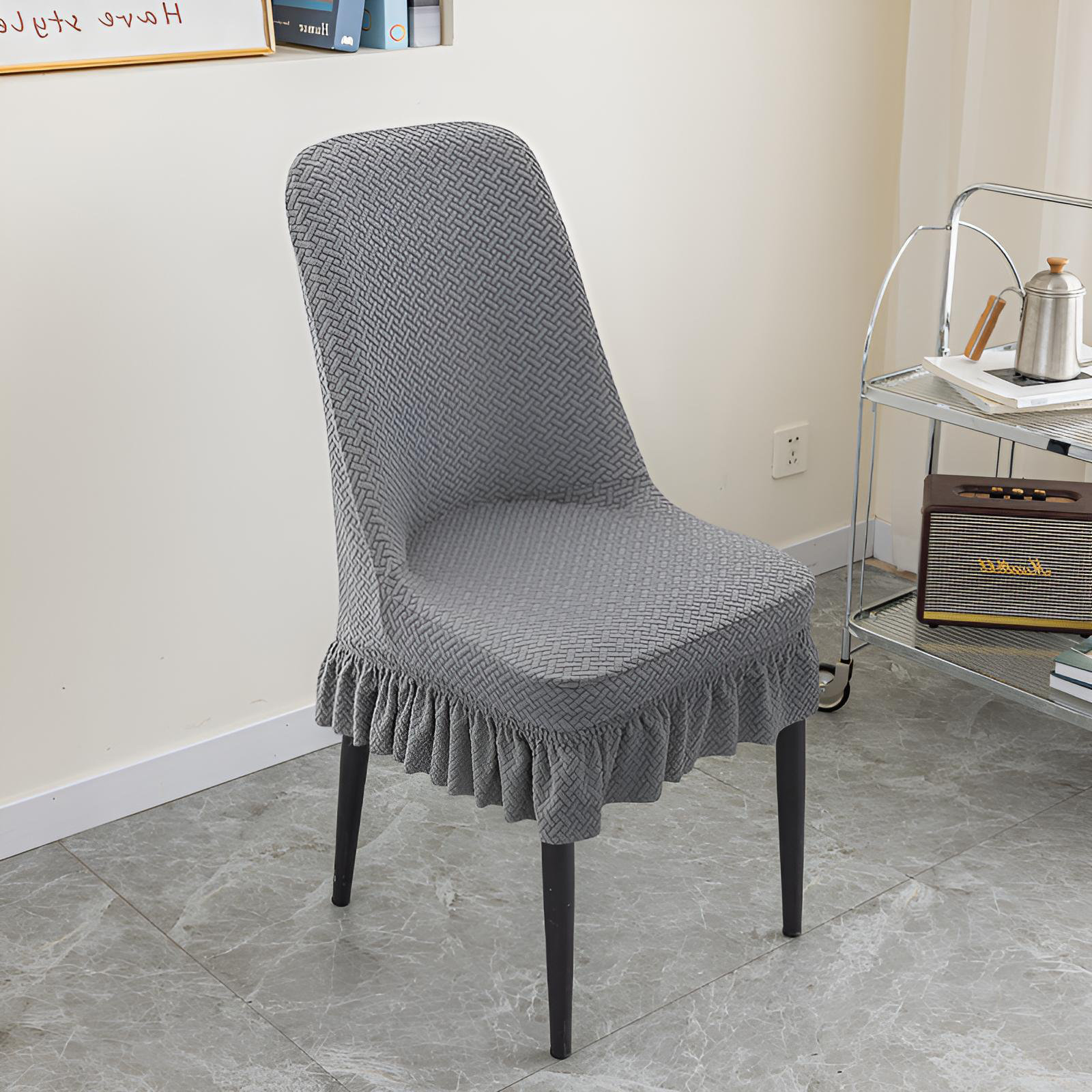 Red Barrel Studio Universal Curved Chair Cover - Chinese Style Seat ...