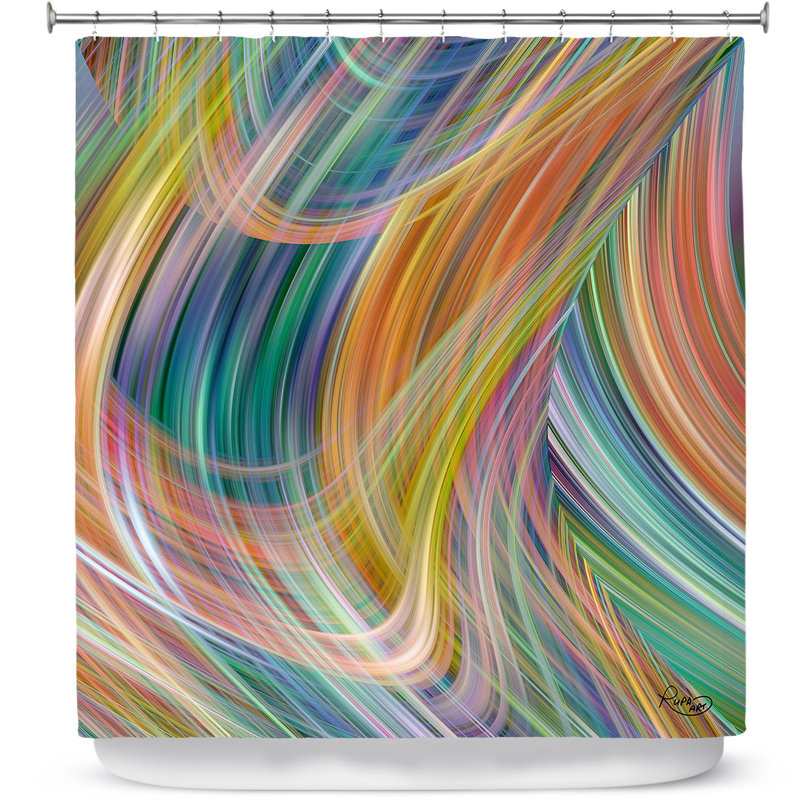 East Urban Home Single Shower Curtain "& Reviews" | Wayfair