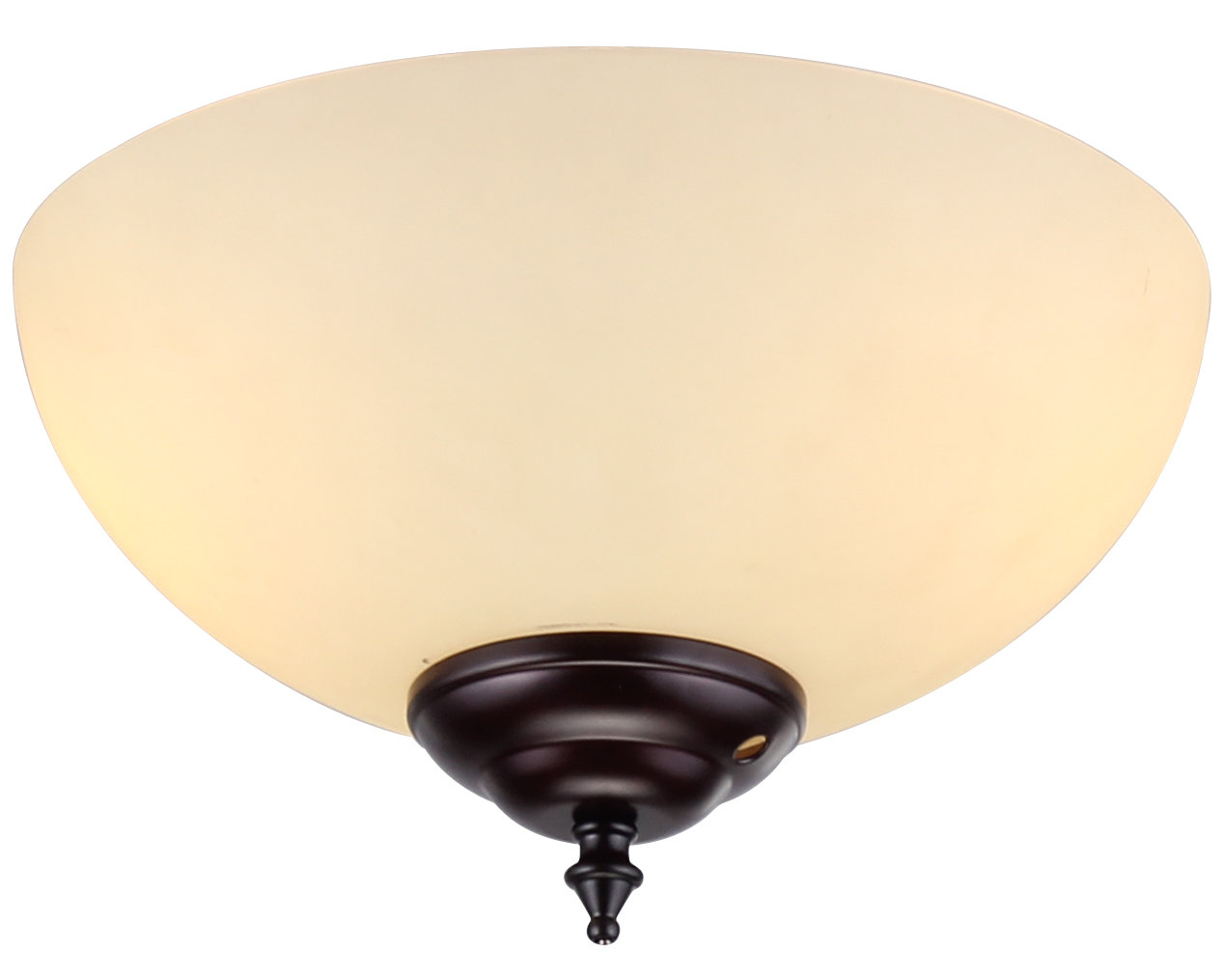 Charlton Home® 2-Light Bowl Ceiling Fan Light Kit | Wayfair