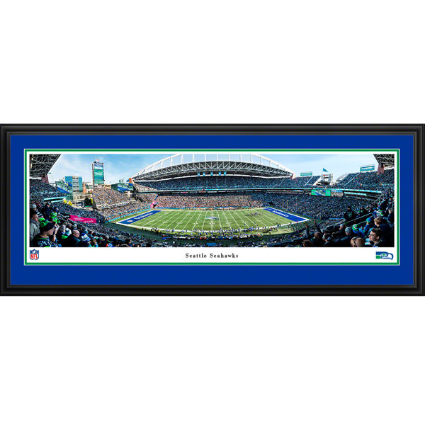 Ebern Designs Seattle Seahawks On Paper Print | Wayfair
