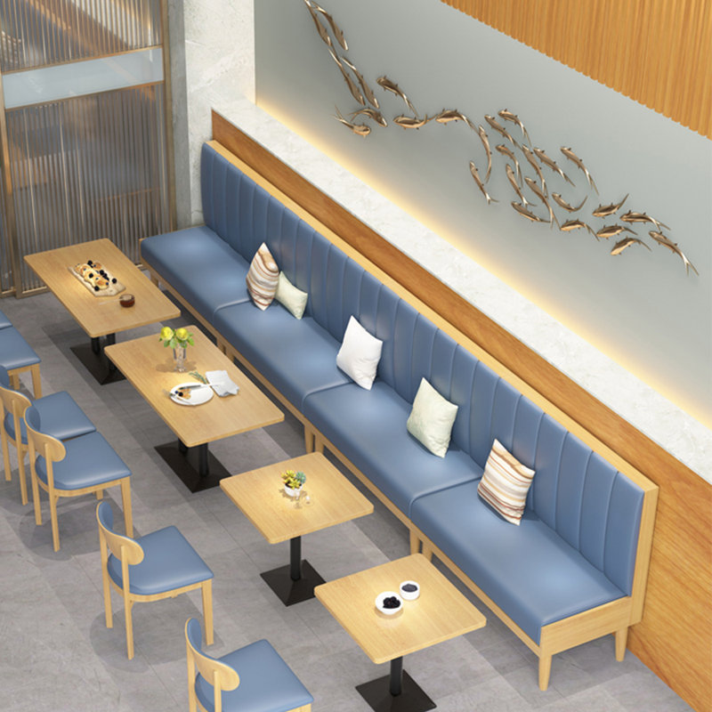 Canadian Linen Vintage Upscale Restaurant Bench Faux Leather ...