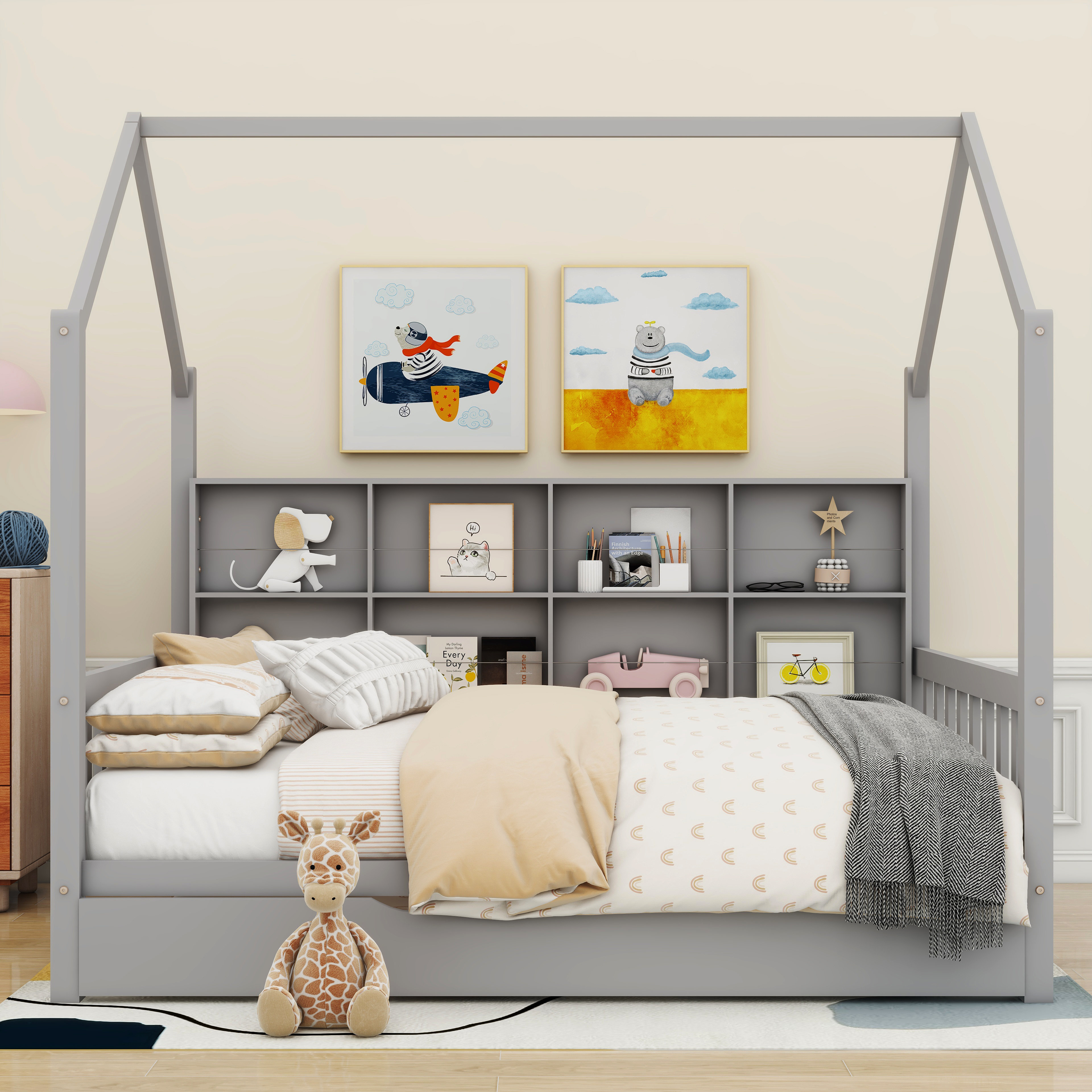 Harper Orchard Sully Twin Low Profile Storage Platform Bed | Wayfair