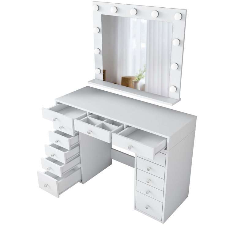 Ivy Bronx Make-Up Table | Wayfair