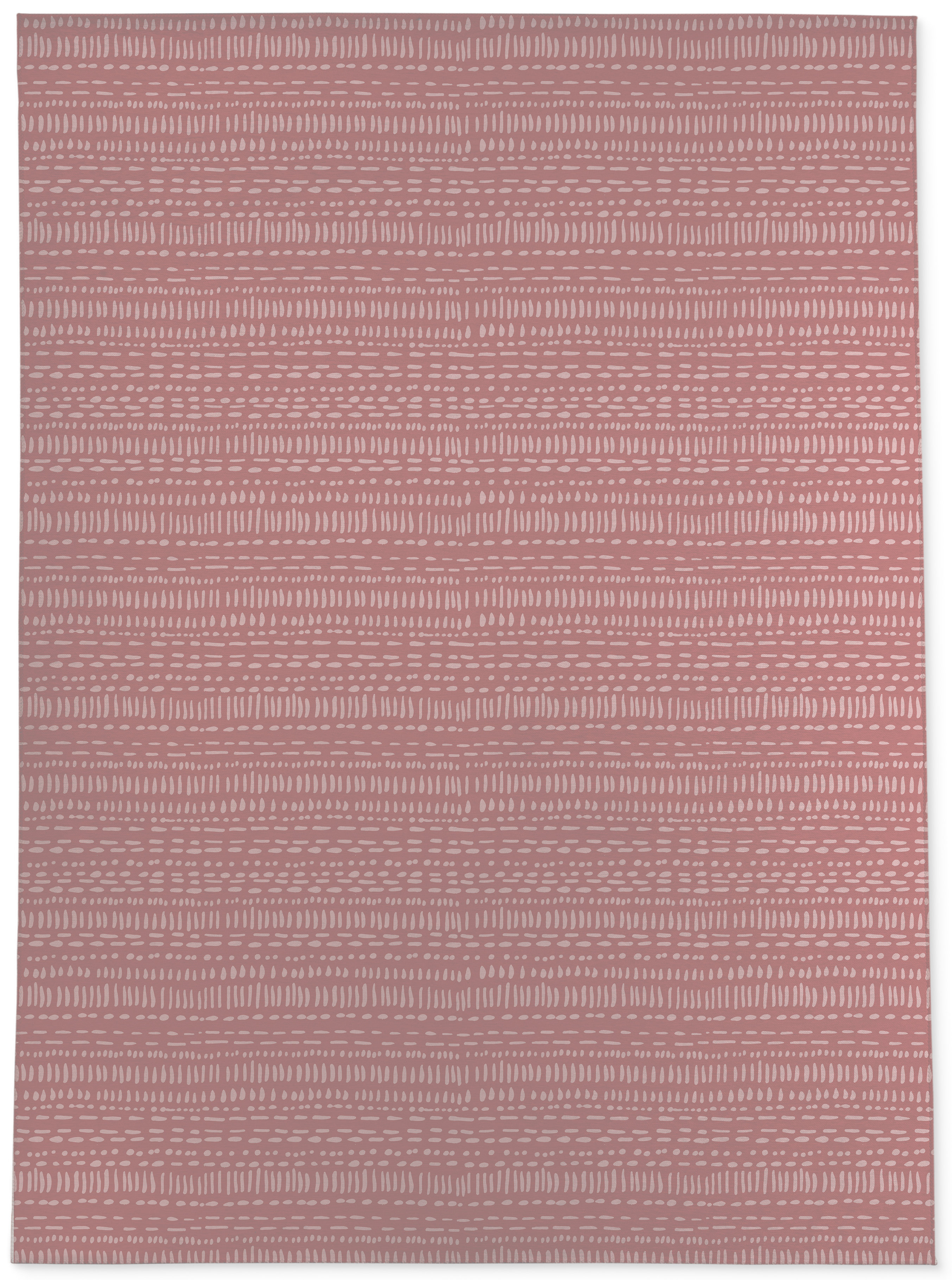Ebern Designs Aldus Dusty Geometric Rose Area Rug | Wayfair