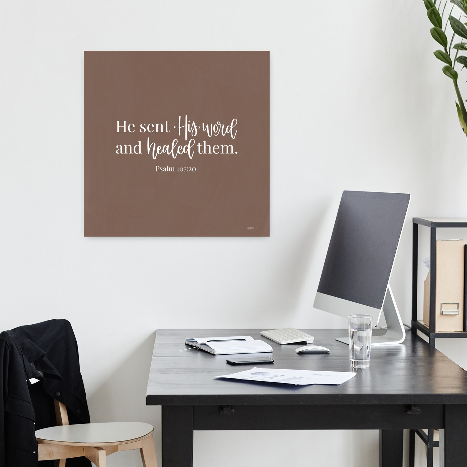 Ophelia & Co. He Sent His Word Abstract Contemporary Art | Wayfair