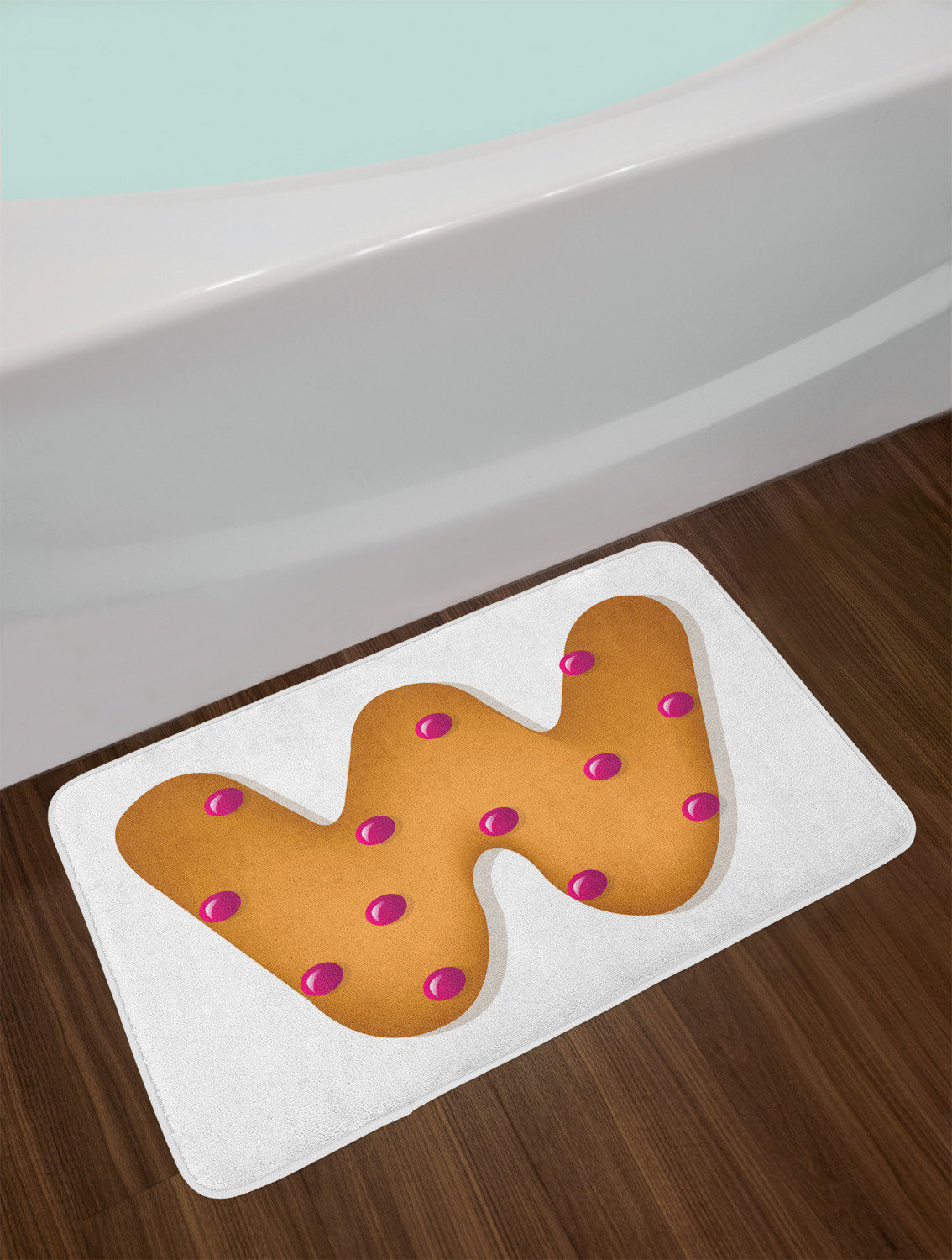 East Urban Home Letter W with Candy Dots Gingerbread Biscuit Cookies ...