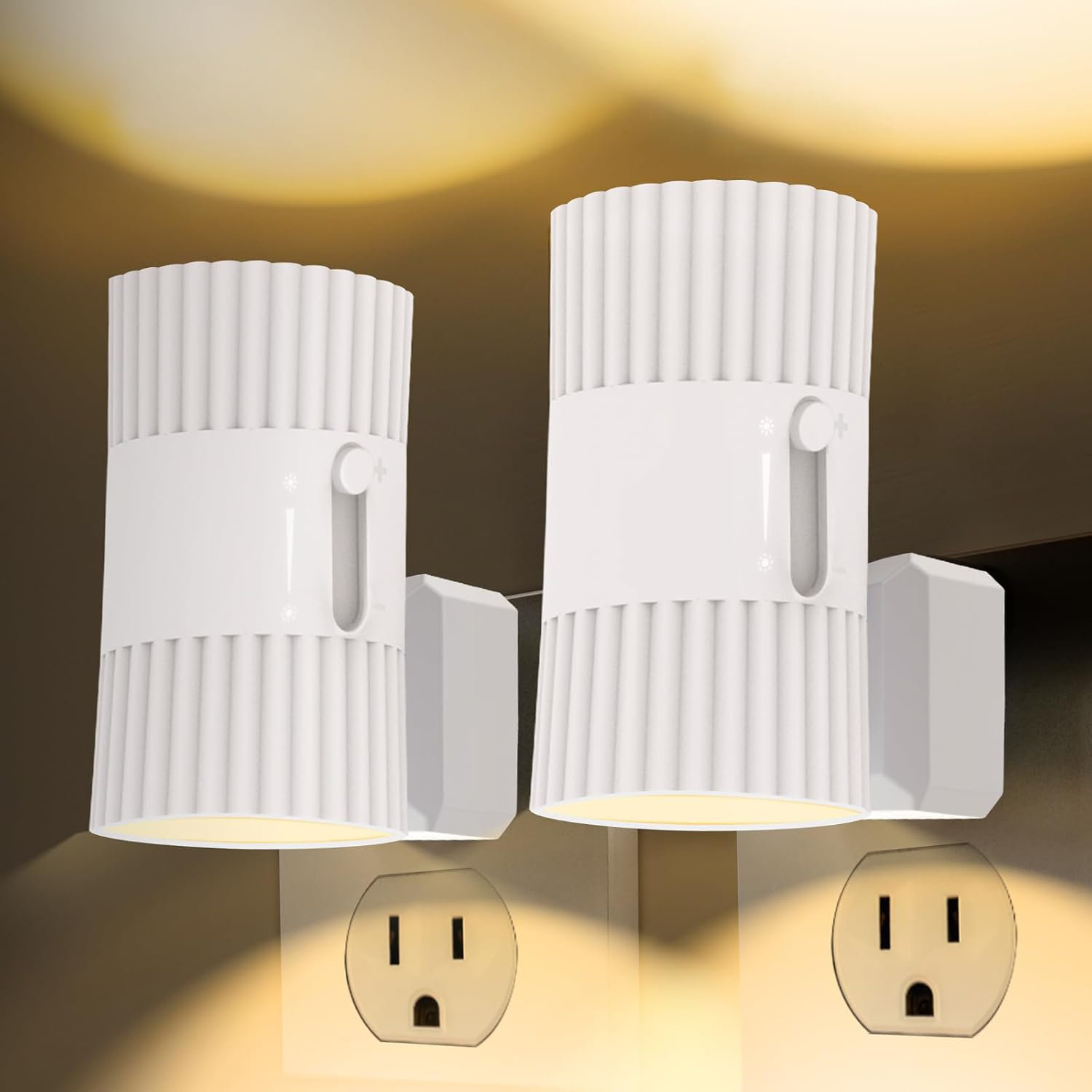 YESCAD 90° Rotatable Plug in Night Light - Wayfair Canada
