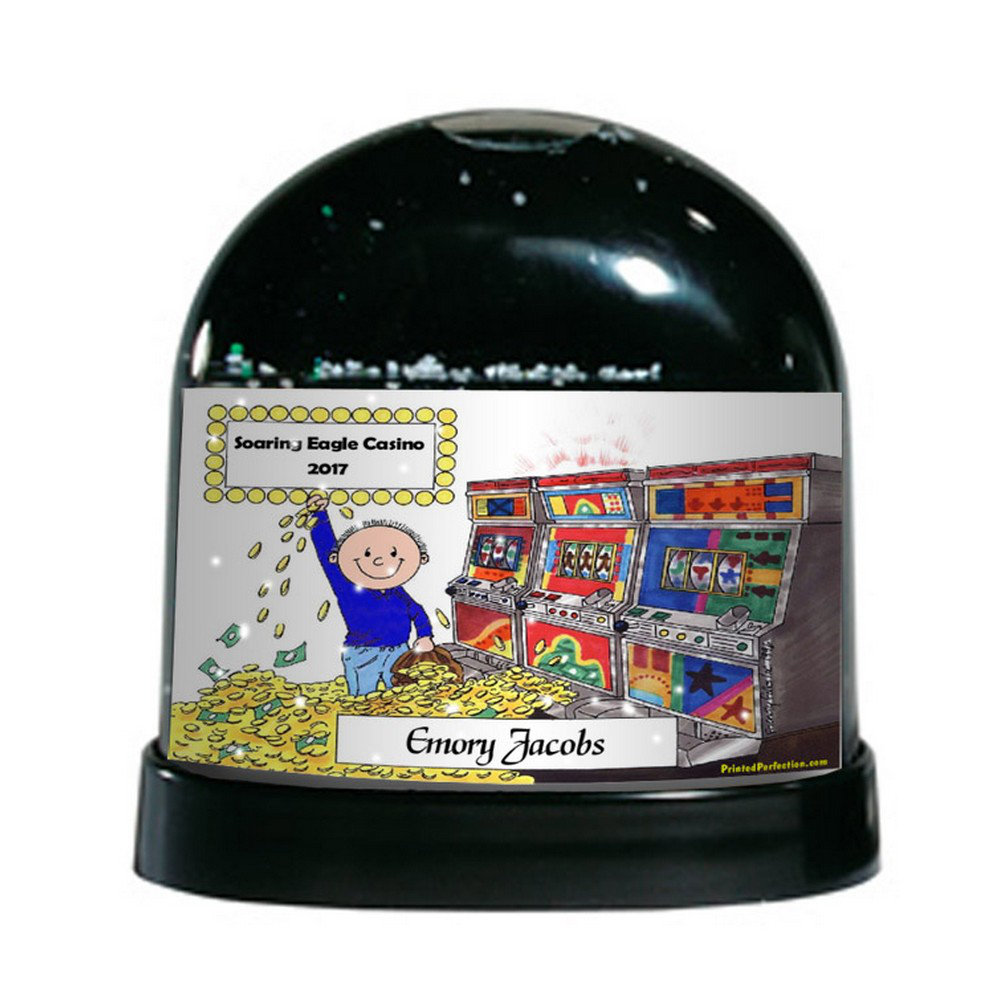 The Holiday Aisle® Friendly Folks Cartoon Caricature Male Slot Machine ...