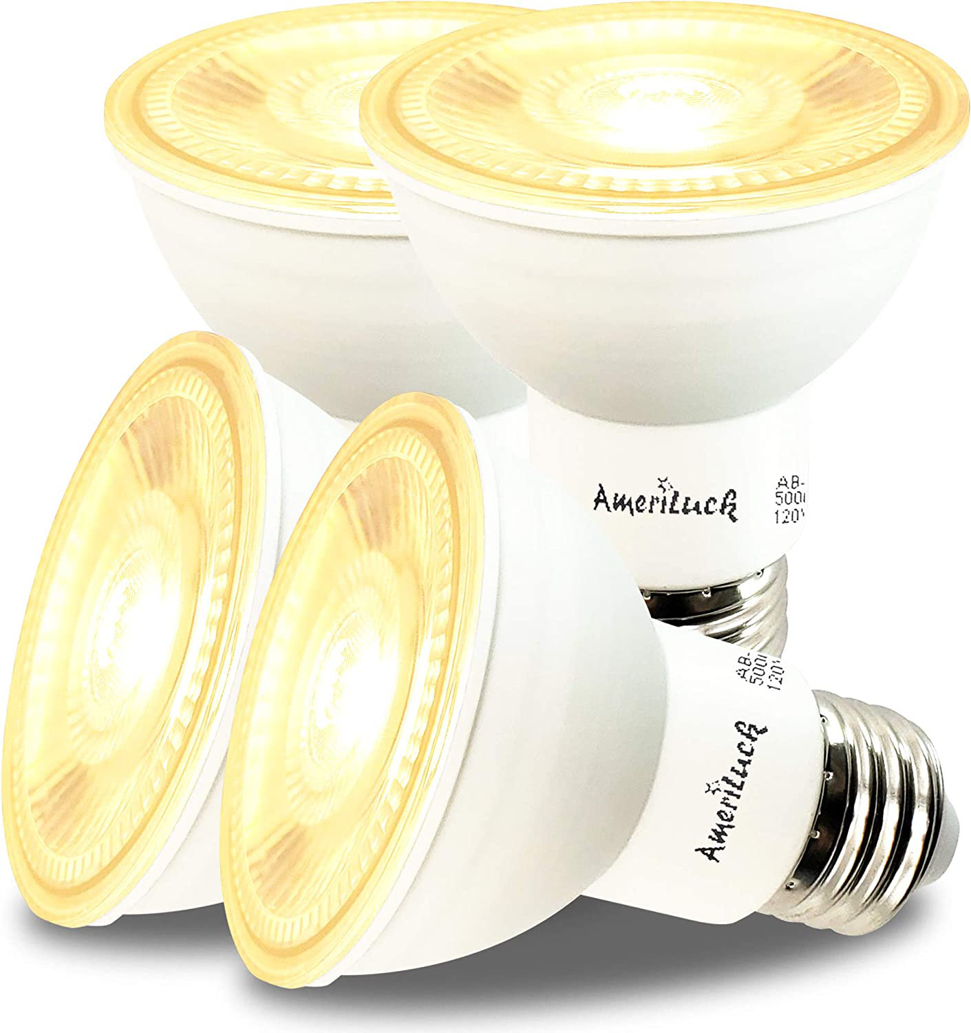 AmeriLuck 7 Watt (50 Watt Equivalent), PAR20 LED, Smart Non-Dimmable ...