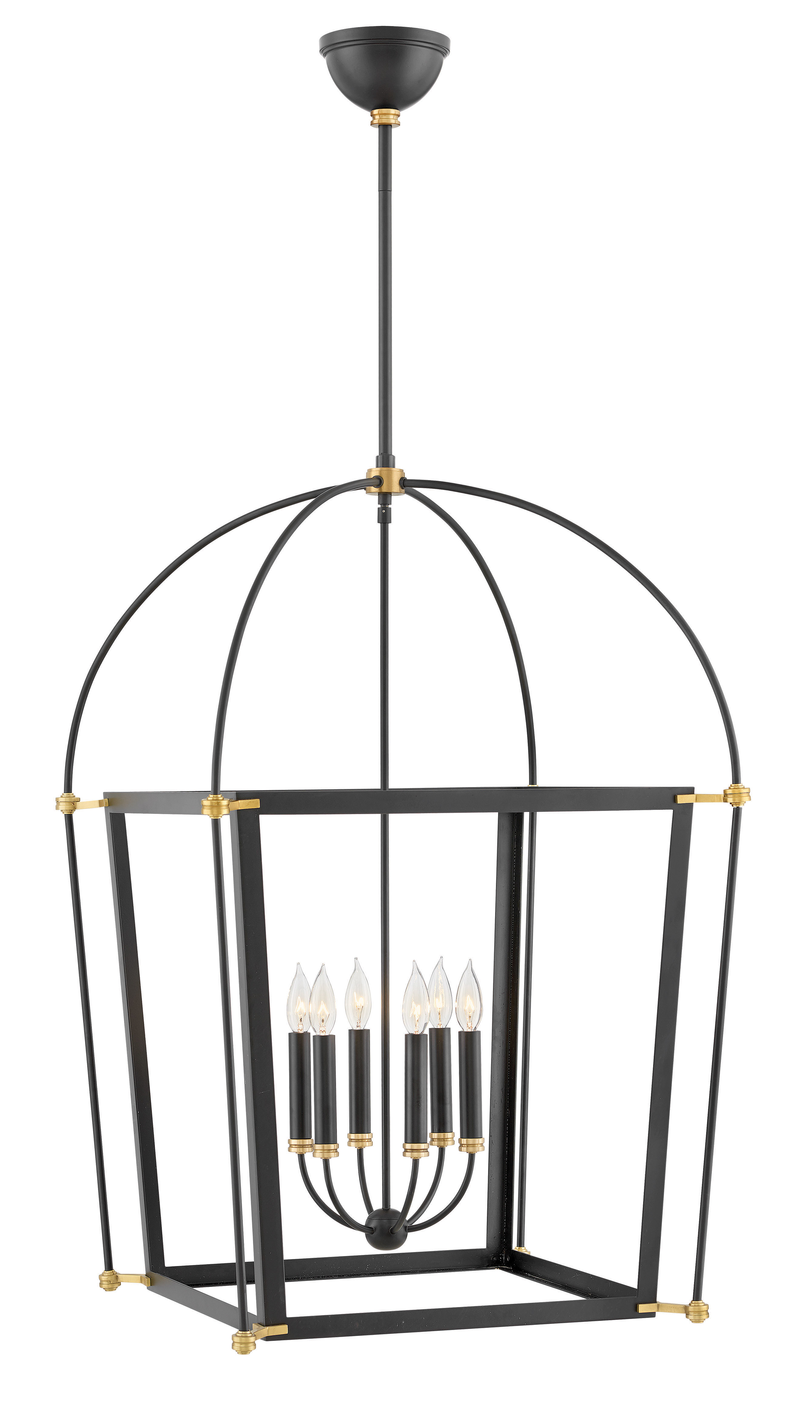 Hinkley Selby 6-Light Candle Open Frame Chandelier | Wayfair