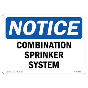 SignMission Combination Sprinkler System Sign | Wayfair