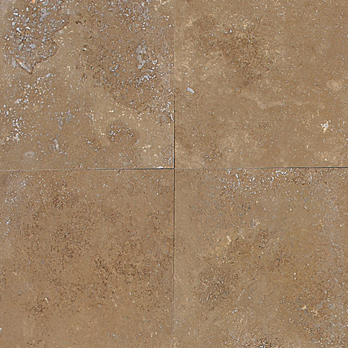 Daltile Travertine Collection 18" x 18" Natural Stone Field Tile in ...