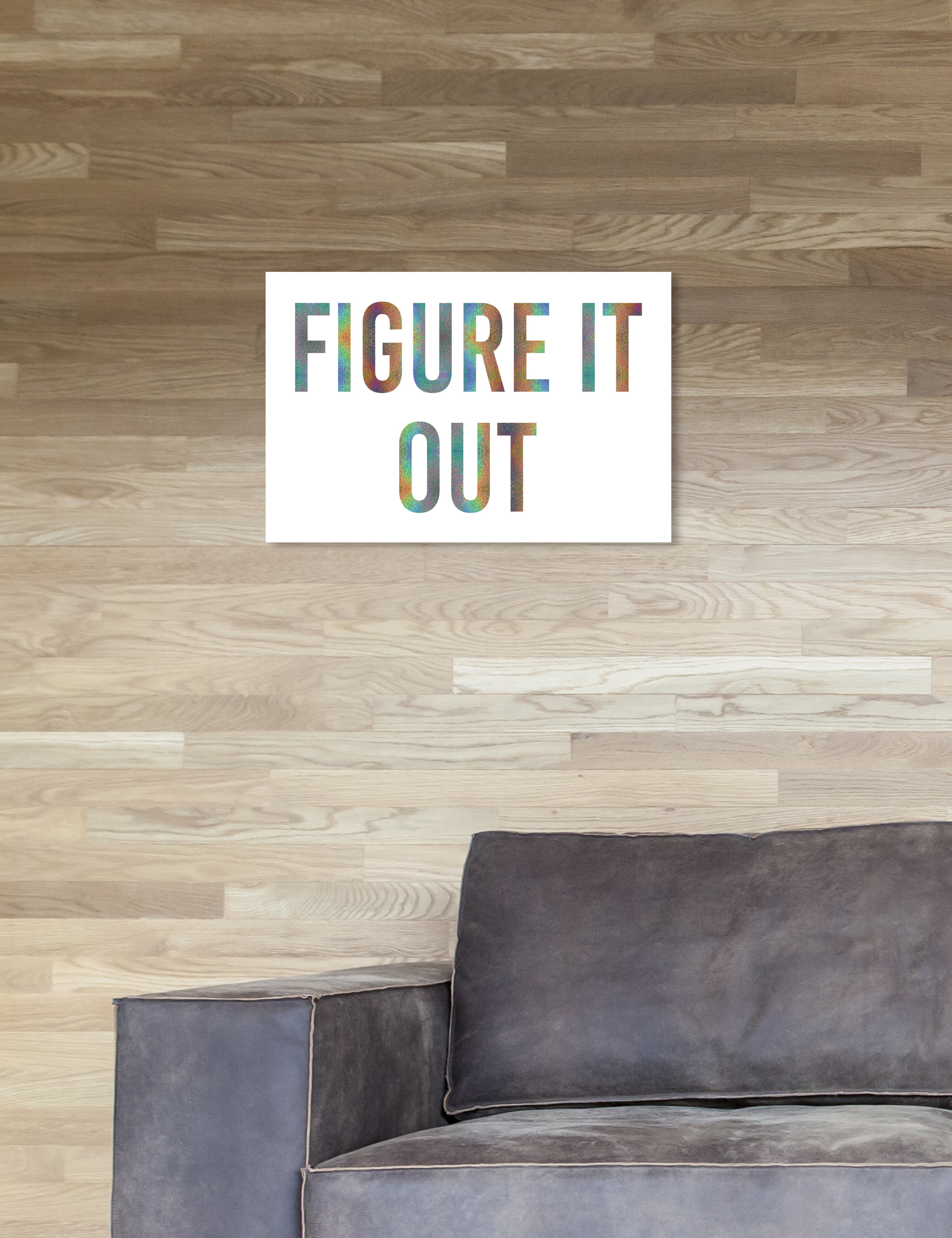 Ebern Designs Figure It Out Quote - Textual Art Print - Wayfair Canada