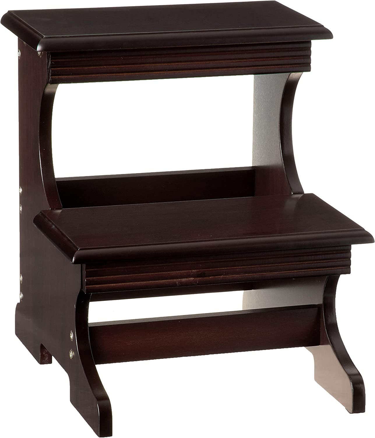Red Barrel Studio® Braunste 2 Step Wood Step Stool | Wayfair