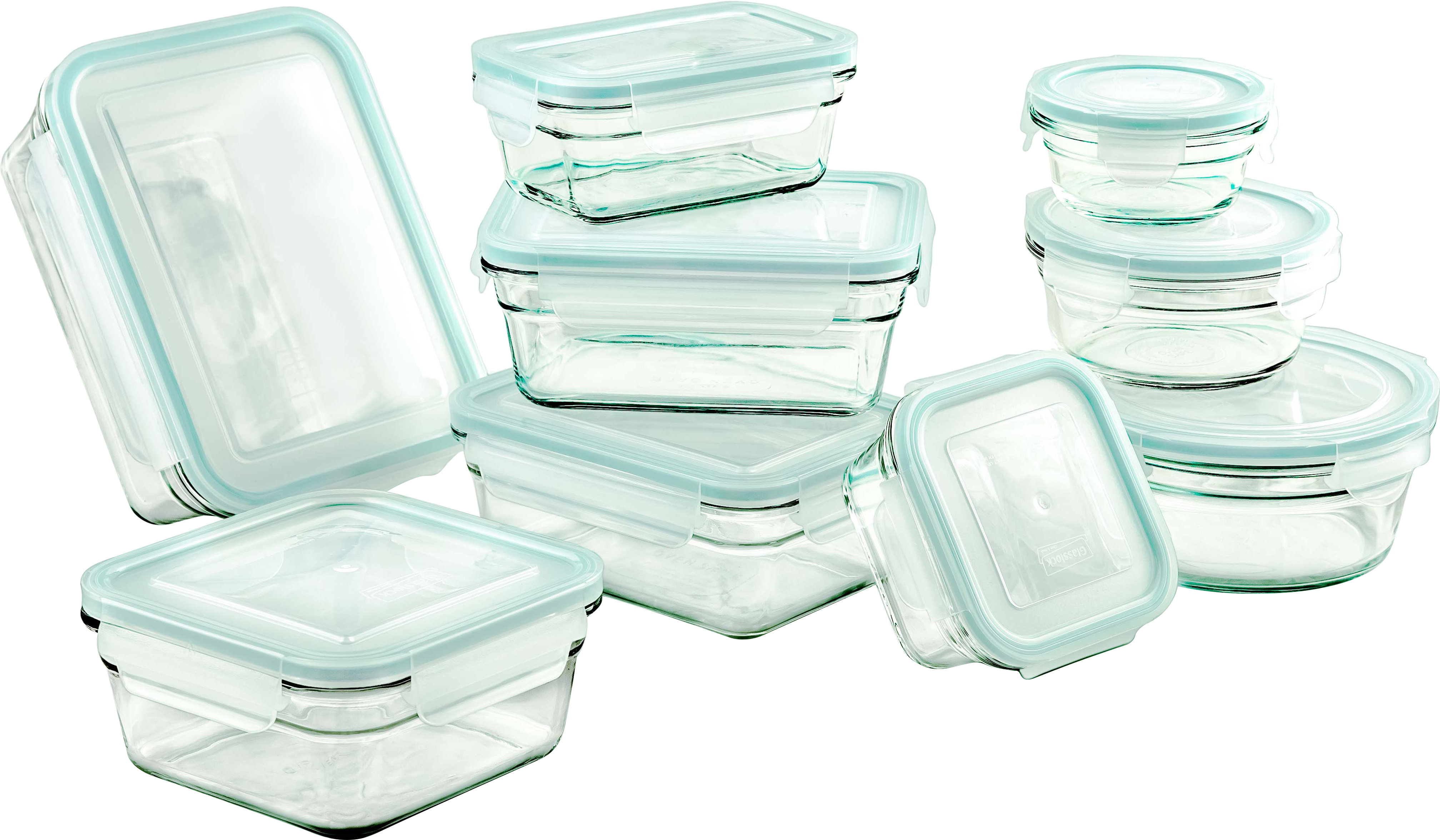 Glasslock 9 Container Food Storage Set & Reviews | Wayfair