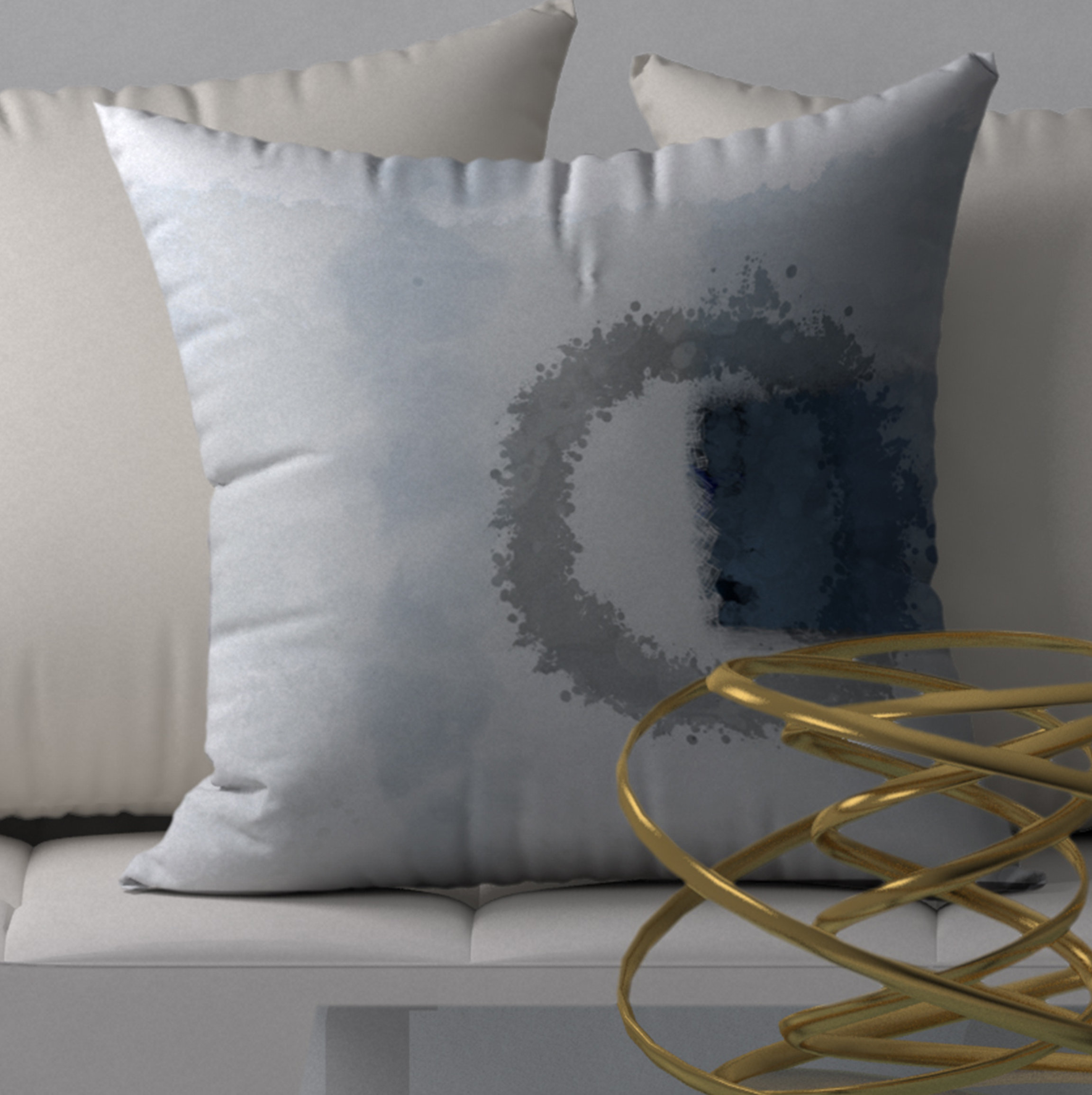 LeRoi Products Power Endless Decorative Square Pillow Cover & Insert ...