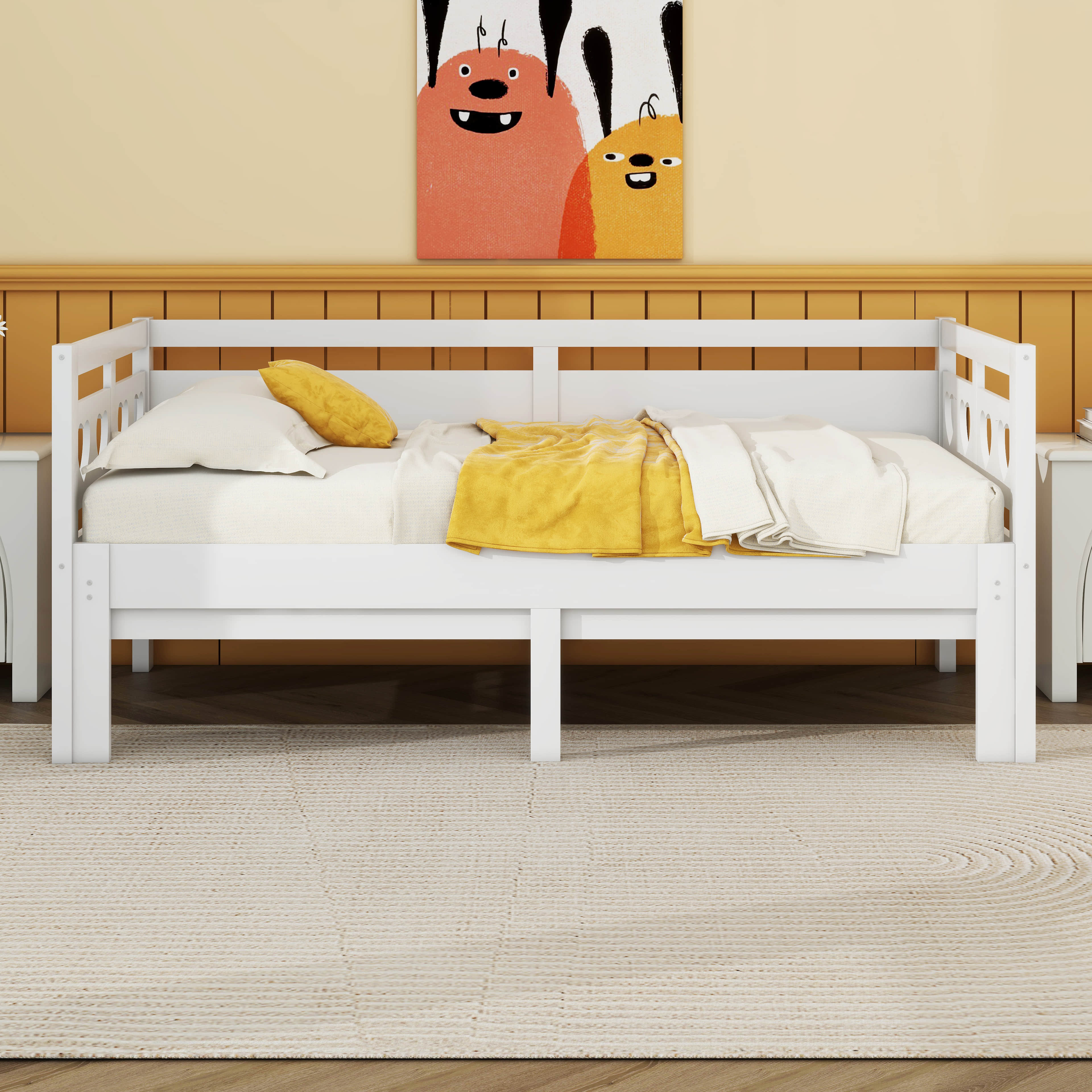 Red Barrel Studio® Burholme Extending Daybed With Trundle, Twin Size ...