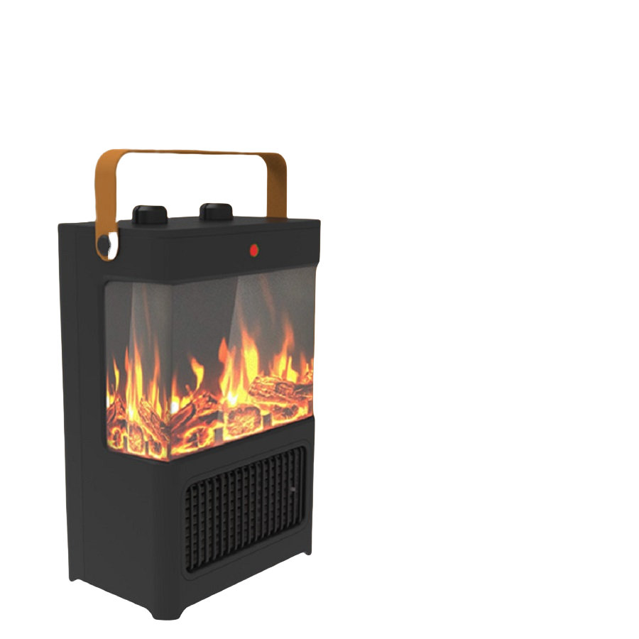 Ebern Designs Portable Fireplace Heater For Indoor Use,Fake Fireplace ...