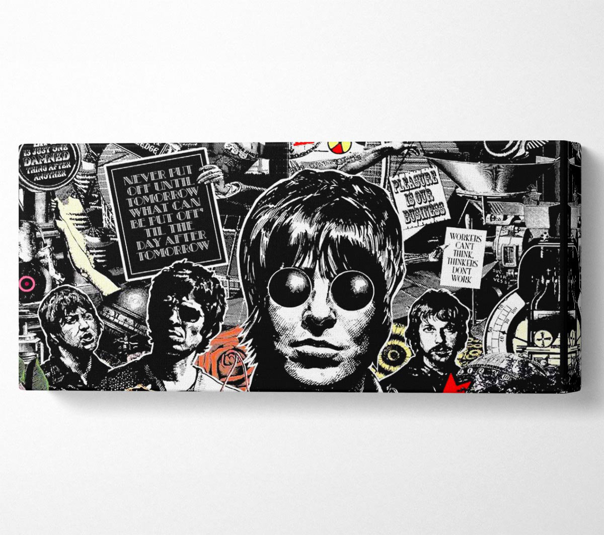 Bright Star Oasis Collage - Wrapped Canvas Art Prints | Wayfair.co.uk