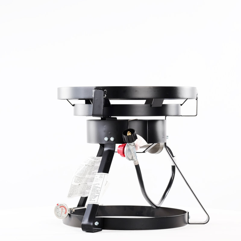 King Kooker 17.5" Heavy Duty Outdoor Cooker for use with Large 5 & 10 ...