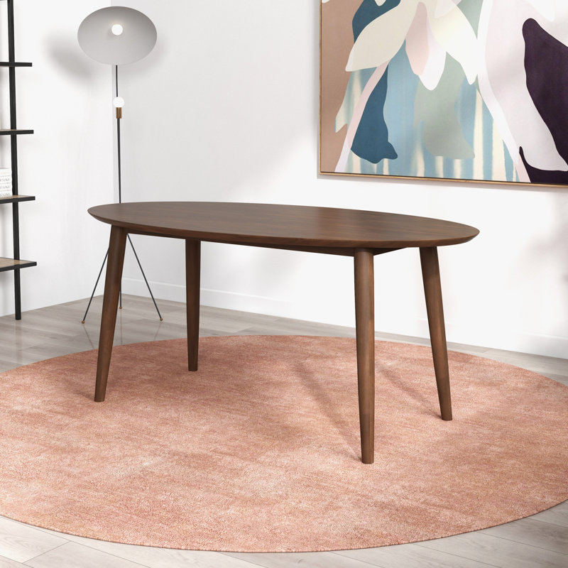 Corrigan Studio® Mizelle 67" Solid Wood Dining Table & Reviews | Wayfair