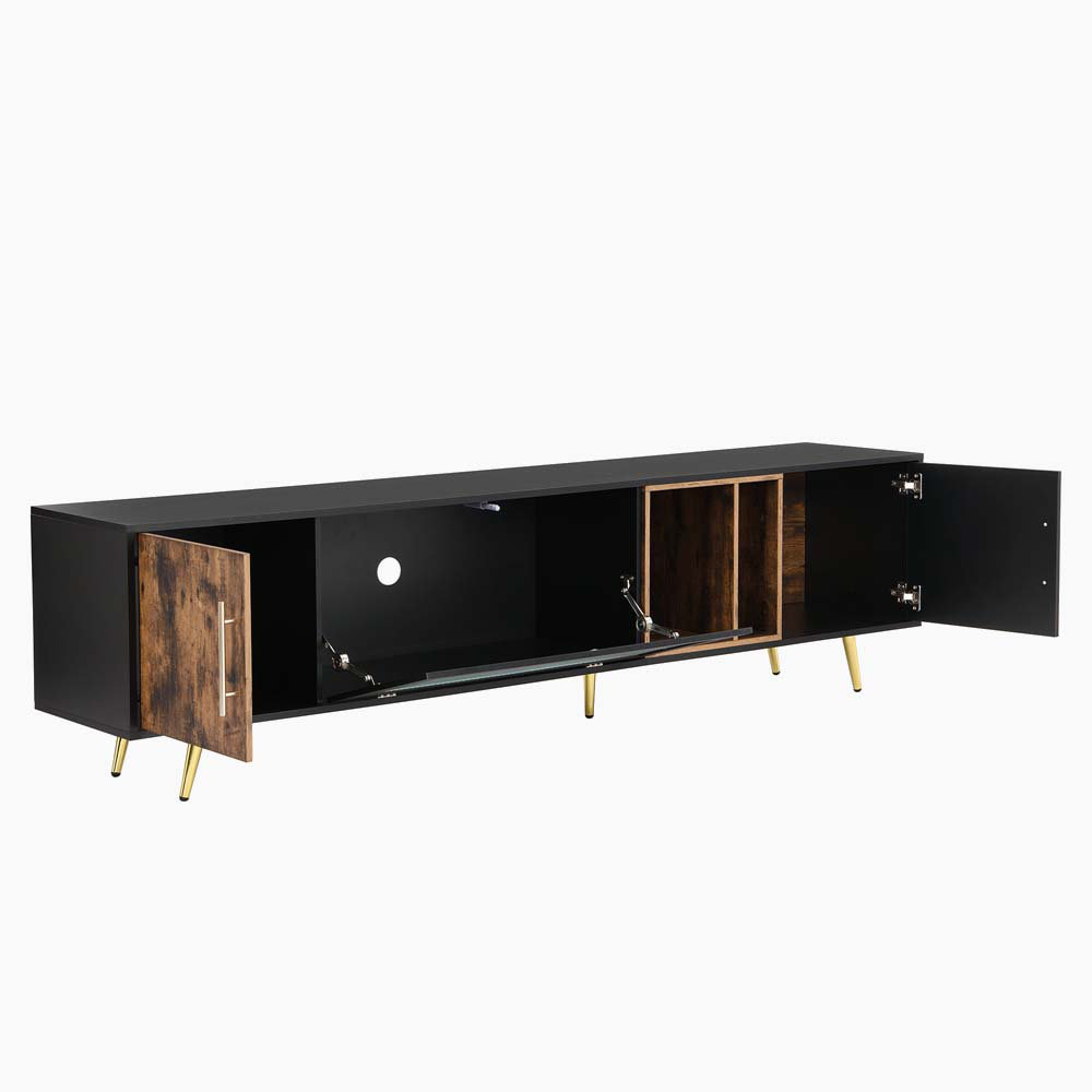 Mercer41 Nitzy 78.7'' W Storage Credenza & Reviews | Wayfair