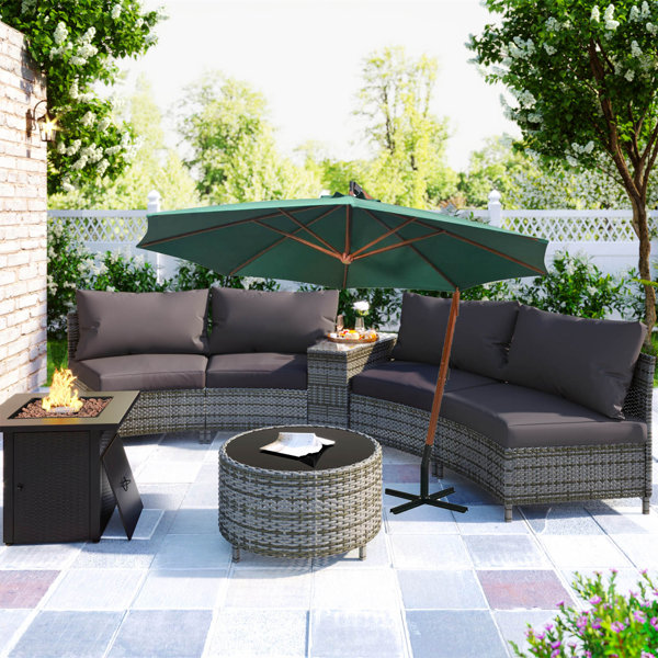 Freeport Park Mariyah 350cm Cantilever Parasol | Wayfair.ie
