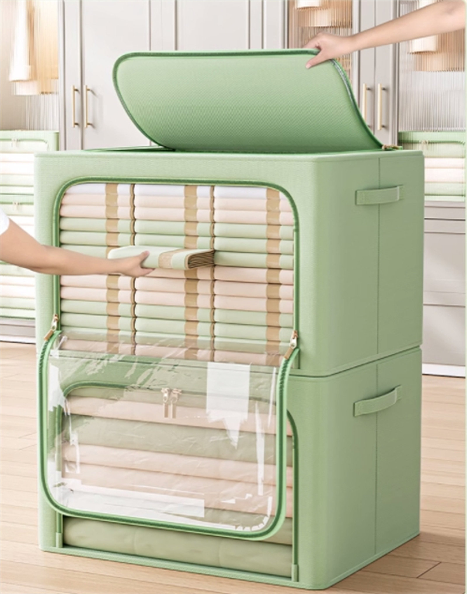 Hokku Designs Large Capacity Clothes Storage Box - Wayfair Canada