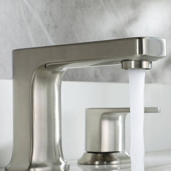 Ultra Faucets Dean Widespread Faucet 2-handle Bathroom Faucet with ...
