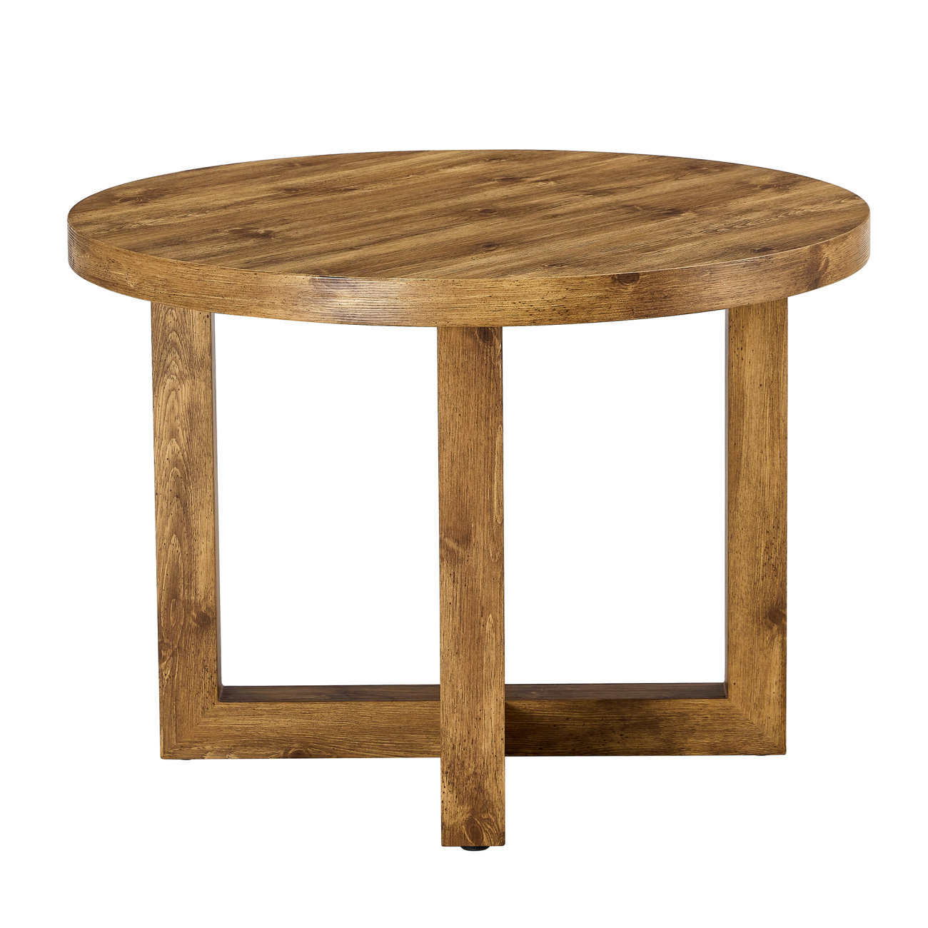 George Oliver A Modern And Practical Circular Dining Table. Made Of MDF ...