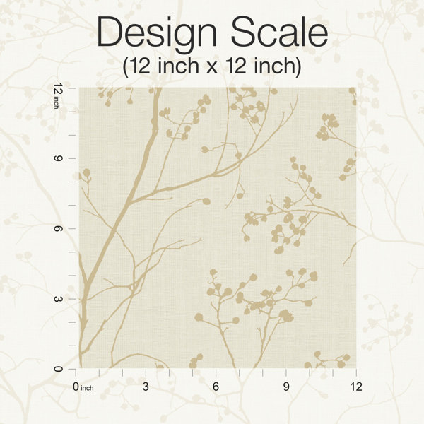 Birch Lane™ Swanson Floral Double Roll & Reviews | Wayfair