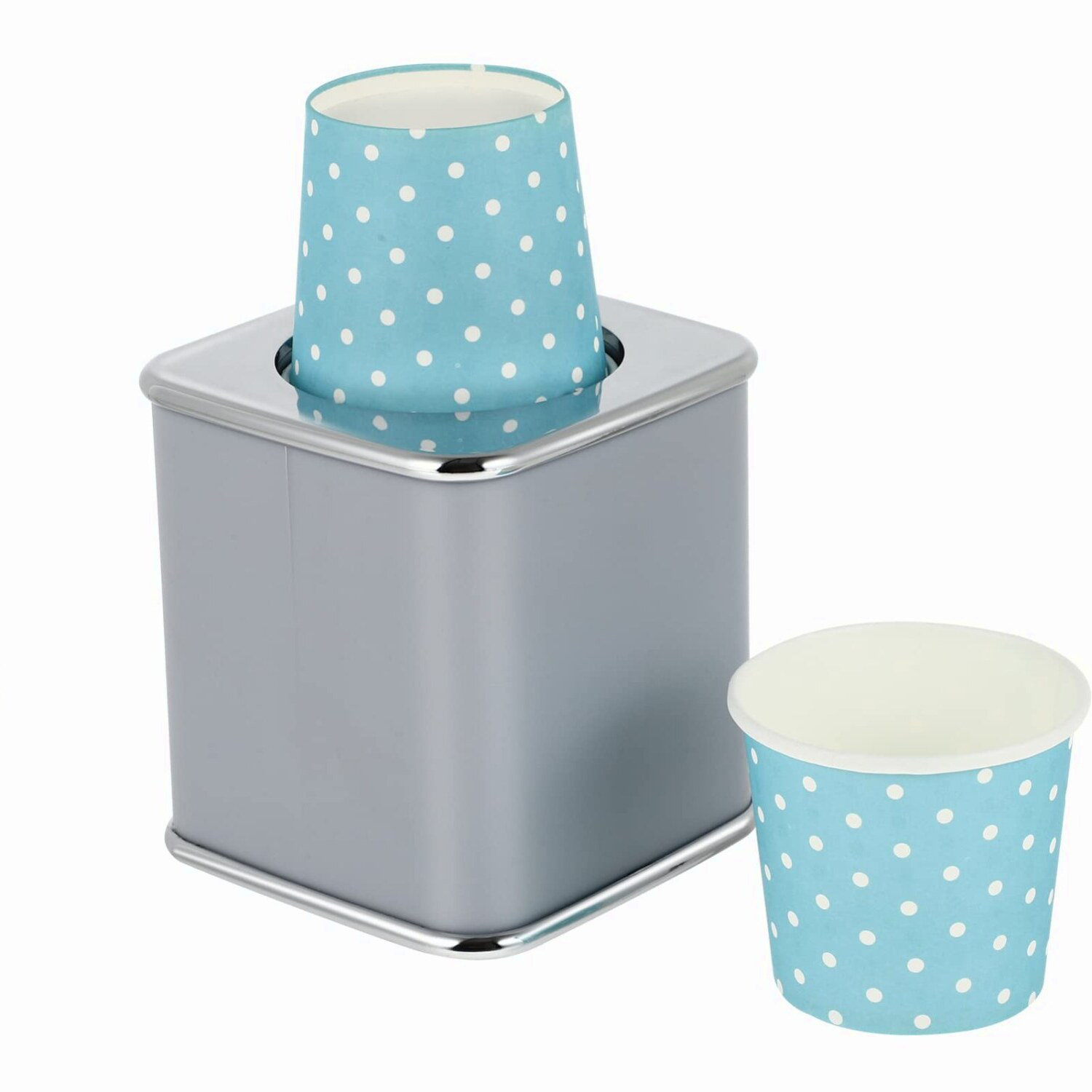 Latitude Run® Compact Countertop Cup Dispenser - 3 oz Paper Cup Holder ...