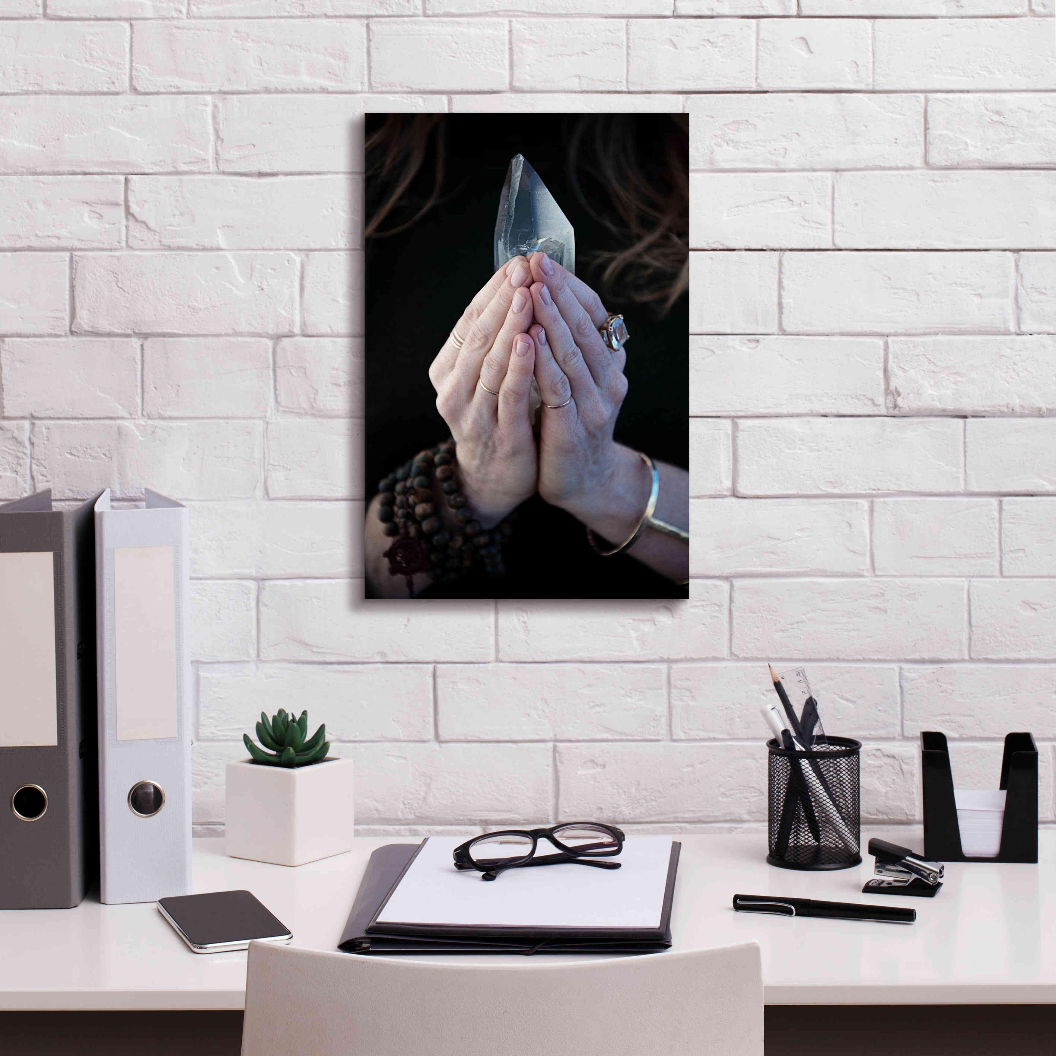 Latitude Run® 'Crystal Meditation' By Elena Ray, Canvas Wall Art ...