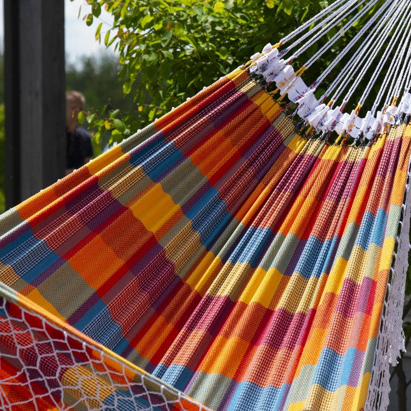 Ebern Designs Vivere Jethro Authentic Brazilian Double Classic Cotton ...