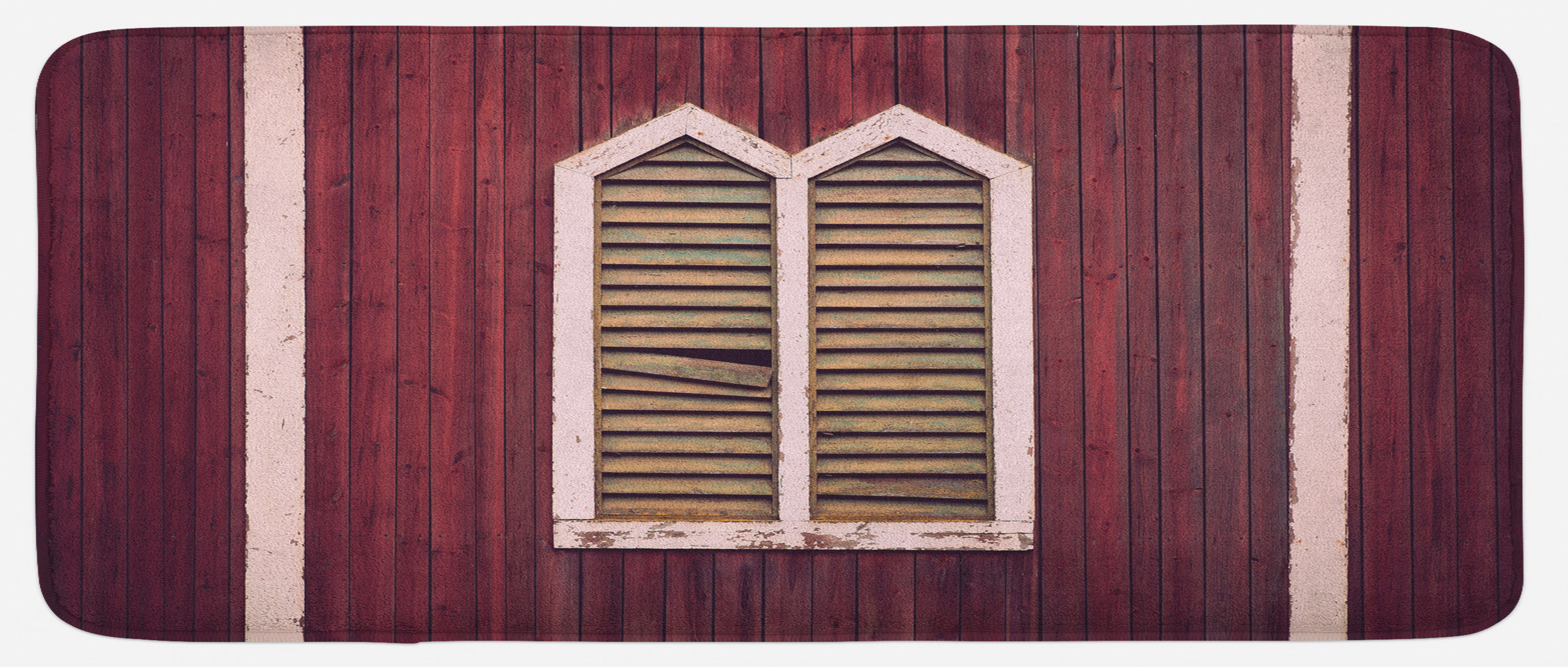 East Urban Home Shutters Kitchen Mat | Wayfair