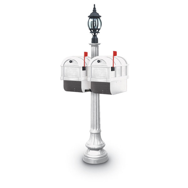 PostalProductsUnlimitedInc. Camrose Mounted Multi-Family Mailbox with ...