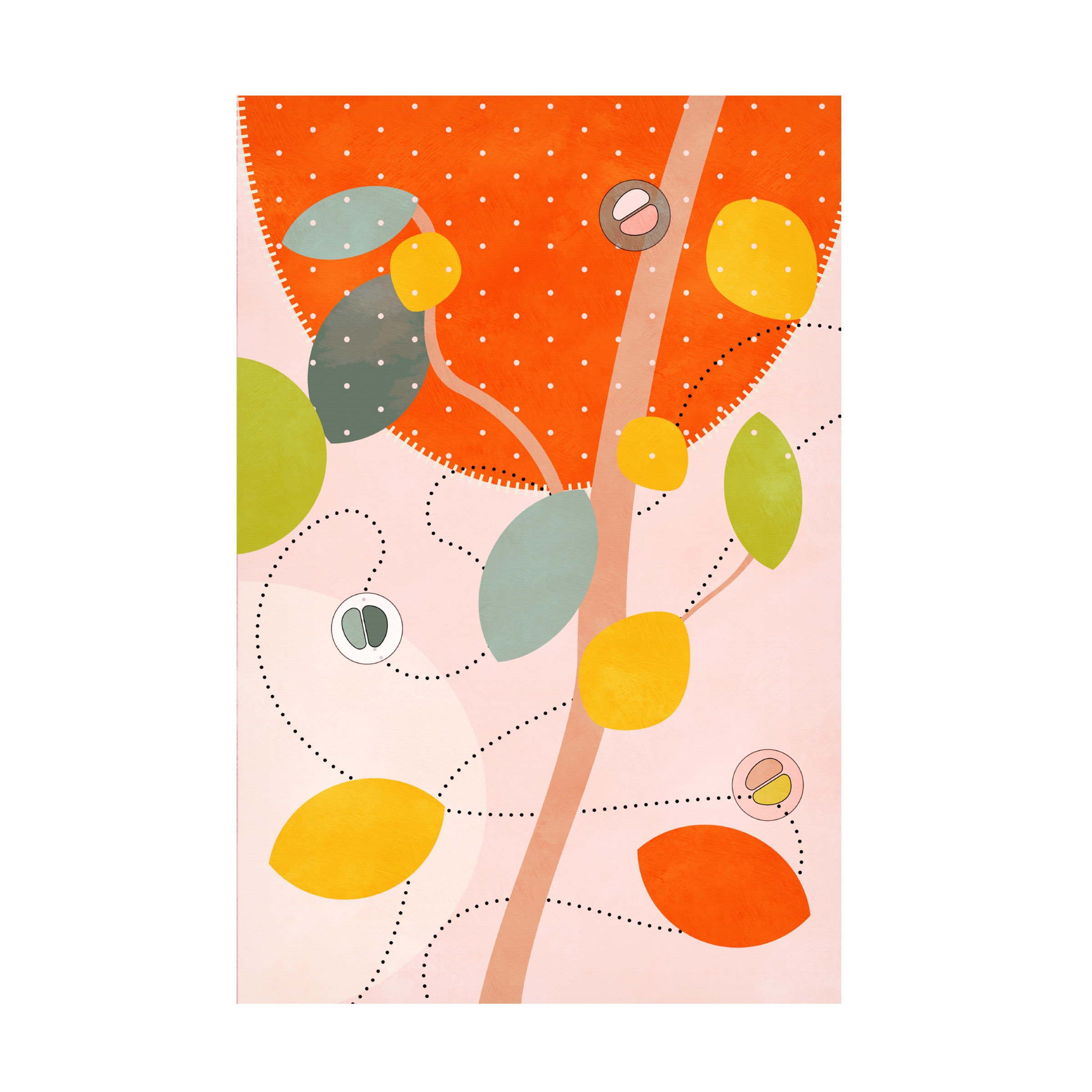Trademark Fine Art Ana Rut Bre Friendly Colors Hilma 5 Canvas Art ...