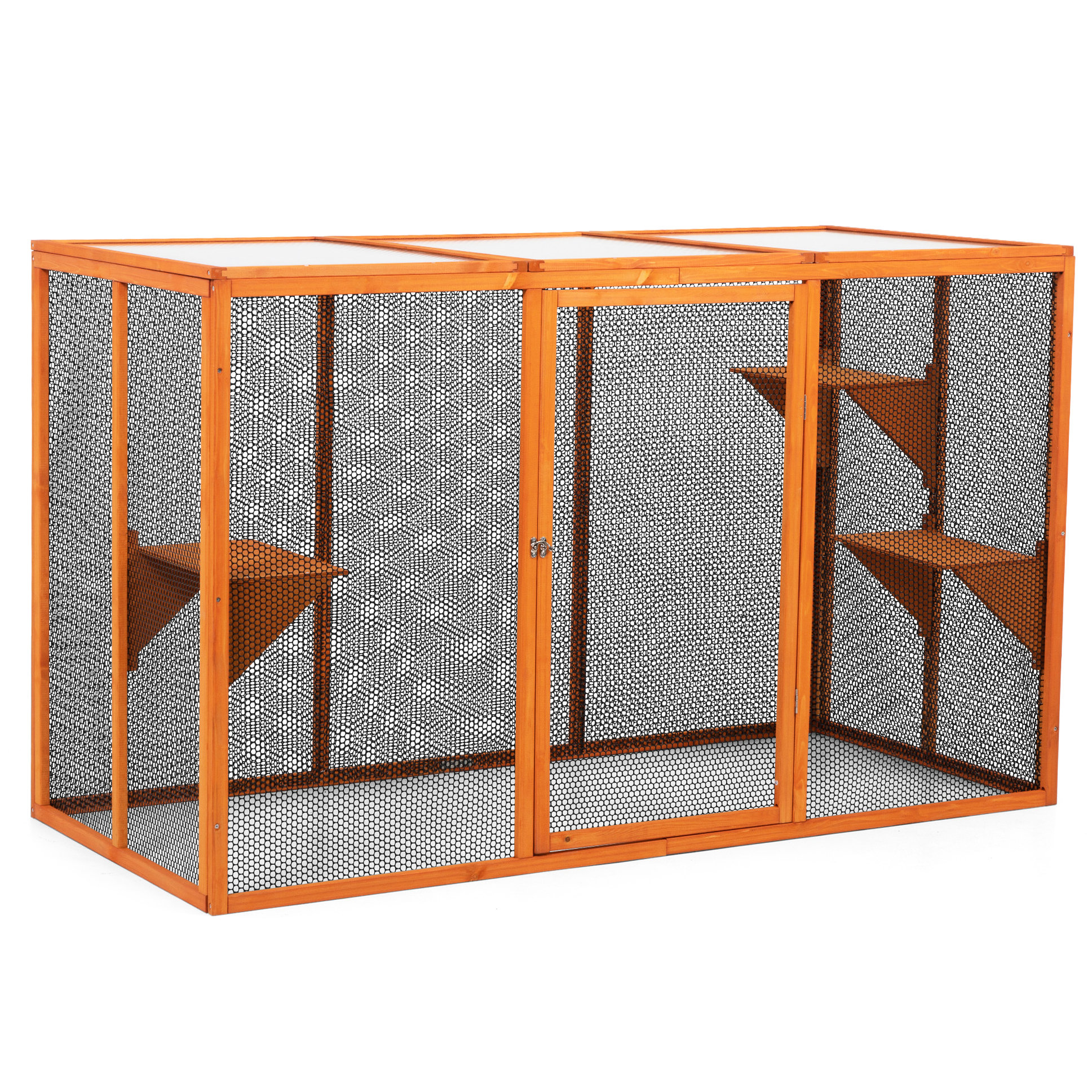 One Allium Way® Detachable Cat Cabin With Waterproof Roof And 3 Hopping ...