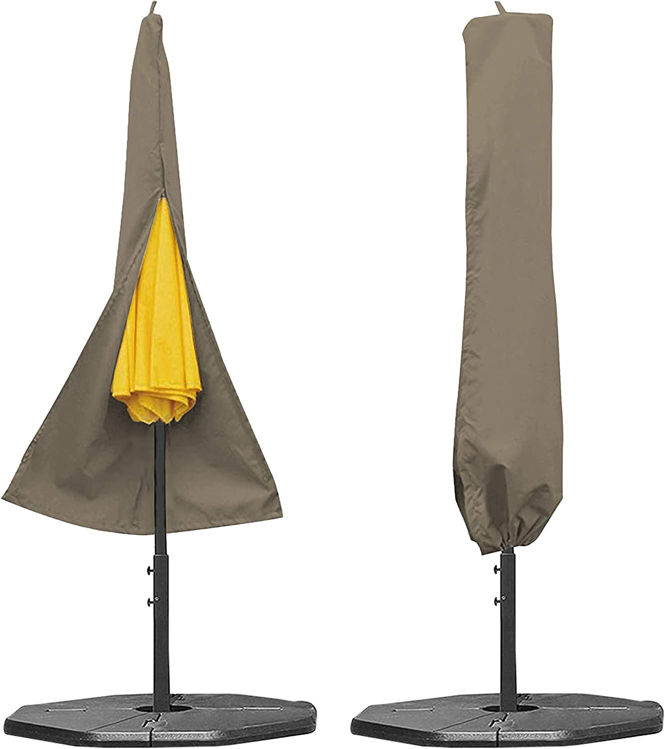 Hokku Designs Heavy-Duty Patio Outdoor Waterproof Umbrella Cover ...