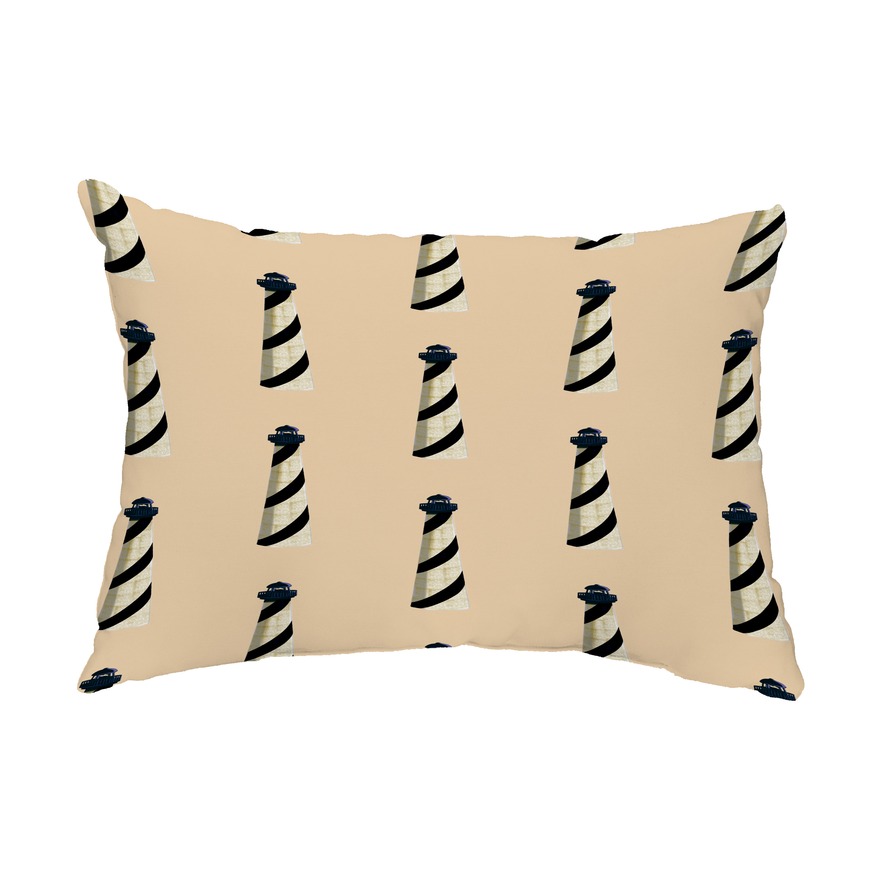 e by design Beacon Outdoor Rectangular Pillow Cover & Insert | Wayfair