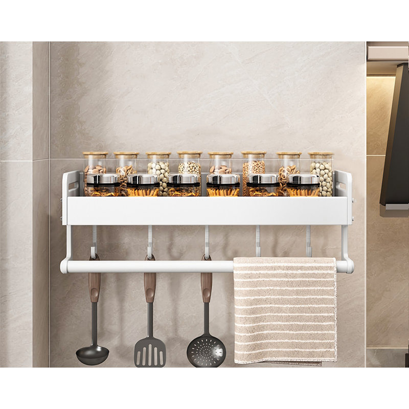 Mint Pantry Kitchen Storage Rack - No Drilling Seasoning Organizer ...
