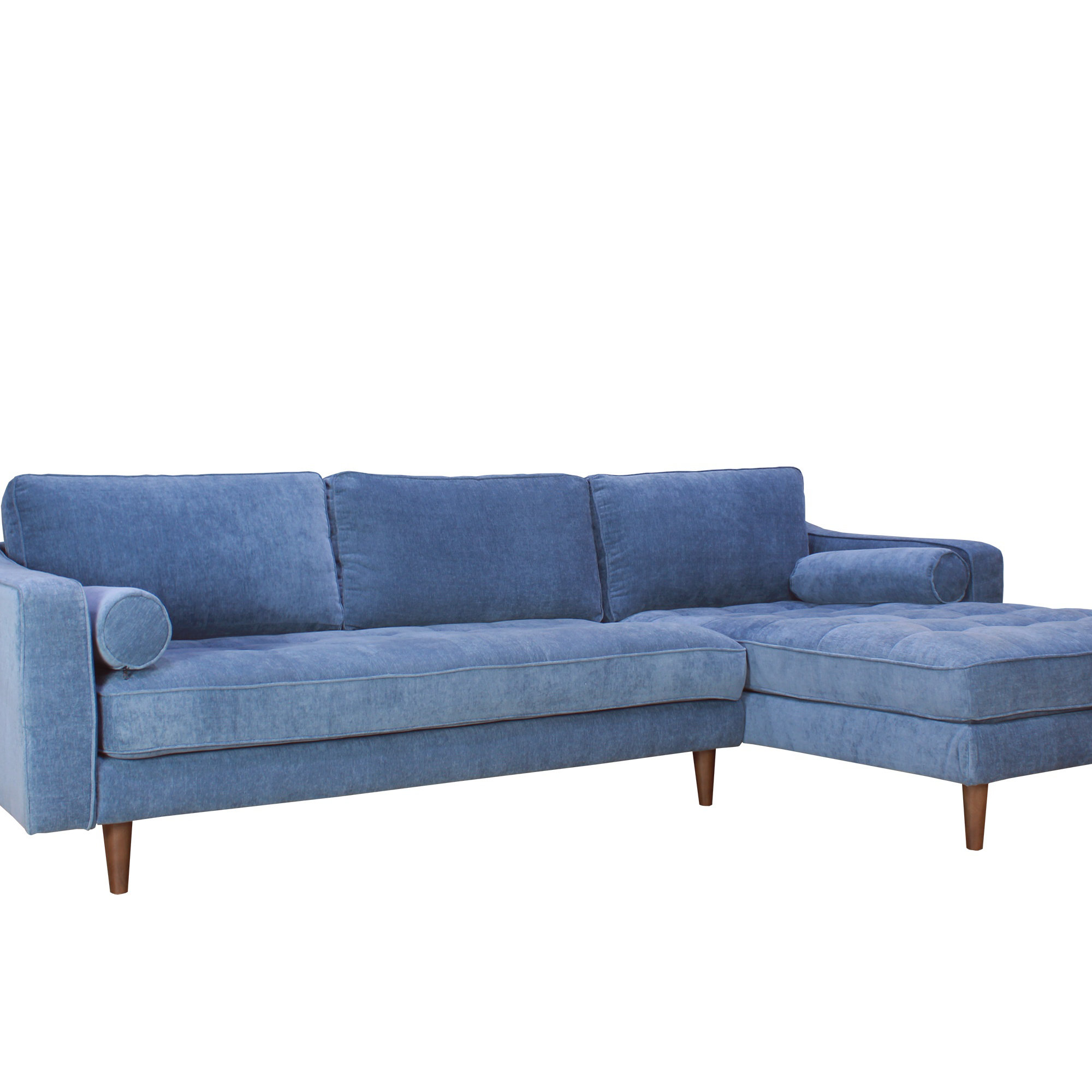 Corrigan Studio® L-Shaped Sectional Couches For Living Room, Minimalist ...