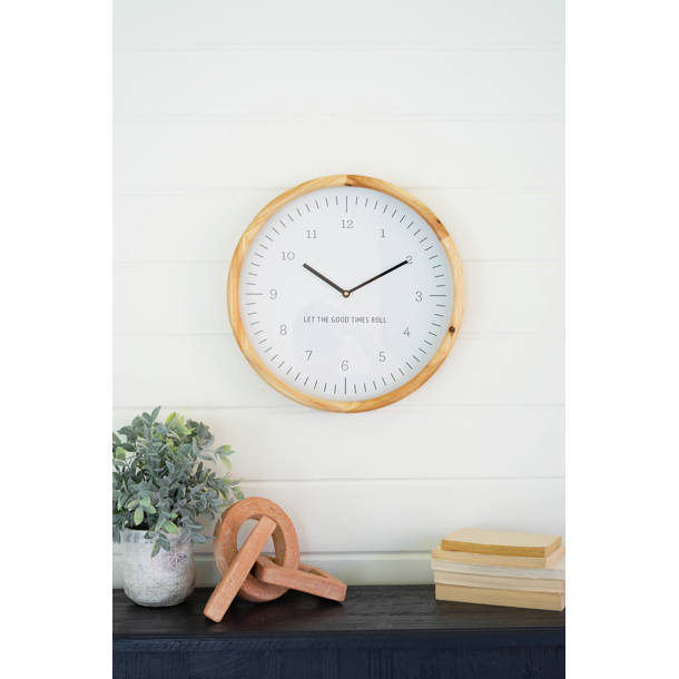 AllModern Modern & Contemporary Analog Metal Quartz Movement / Crystal ...