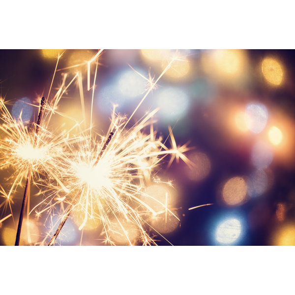 17 Stories Party Feeling With Sparklers by GMVozd - No Frame Art Prints ...